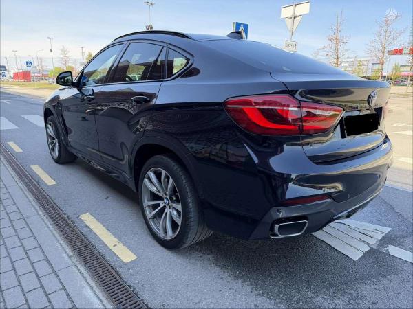 Melns BMW X6 2015 Klaipėda, ar dzinēja tilpumu 2.99 L un nobraukumu 215 tūkst. km par 24900 €, foto 5 vietnē AUTOMOTO.COM.LV
