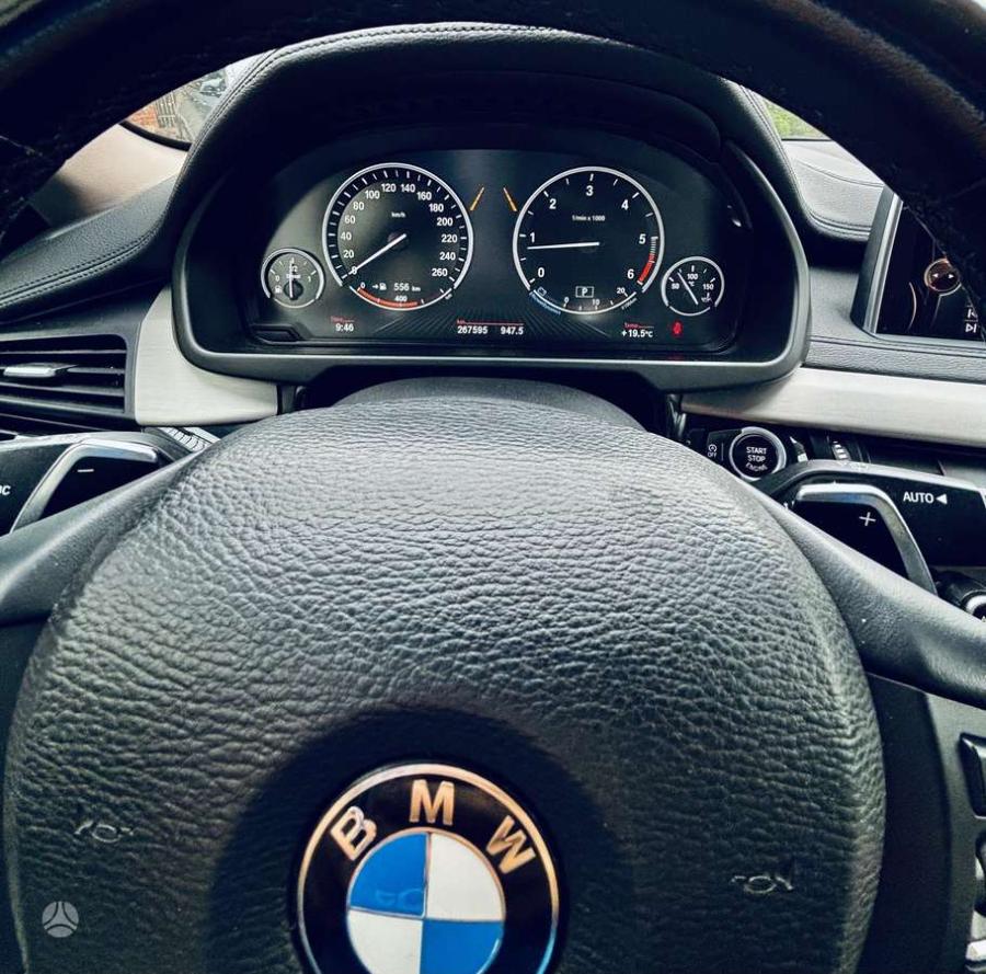 Melns BMW X6 2015 Kaišiadorys, ar dzinēja tilpumu 2.99 L un nobraukumu 268 tūkst. km par 18500 €, foto 19 vietnē AUTOMOTO.COM.LV