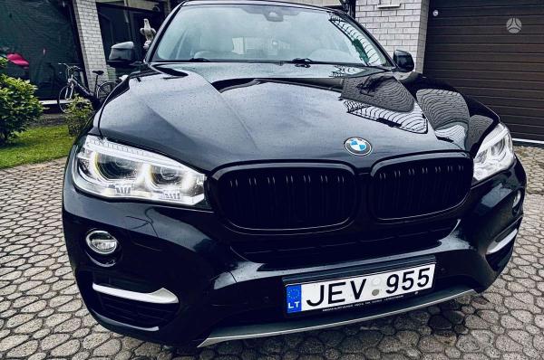 Melns BMW X6 2015 Kaišiadorys, ar dzinēja tilpumu 2.99 L un nobraukumu 268 tūkst. km par 1850 €, foto 3 vietnē AUTOMOTO.COM.LV