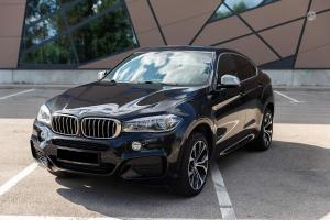 Black BMW X6 2015 in Siauliai, with an engine capacity of 2.99 L and mileage of 252 thousand km for 23500 €, photo 5 on AUTOMOTO.COM.LV