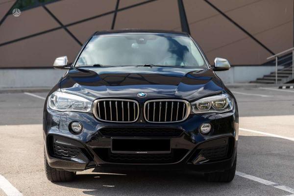 Black BMW X6 2015 in Siauliai, with an engine capacity of 2.99 L and mileage of 252 thousand km for 23500 €, photo 5 on AUTOMOTO.COM.LV