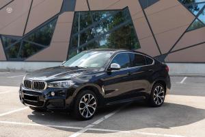 Black BMW X6 2015 in Siauliai, with an engine capacity of 2.99 L and mileage of 252 thousand km for 23500 €, photo 7 on AUTOMOTO.COM.LV