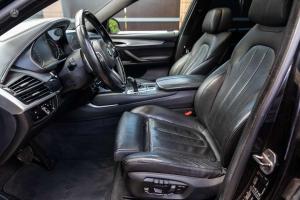 Black BMW X6 2015 in Siauliai, with an engine capacity of 2.99 L and mileage of 252 thousand km for 23500 €, photo 14 on AUTOMOTO.COM.LV