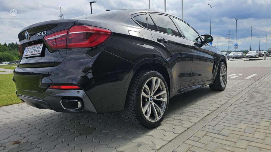 Melns BMW X6 2015 Kauņa, ar dzinēja tilpumu 2.99 L un nobraukumu 229 tūkst. km par 23490 €, foto 12 vietnē AUTOMOTO.COM.LV