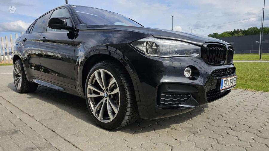 Melns BMW X6 2015 Kauņa, ar dzinēja tilpumu 2.99 L un nobraukumu 229 tūkst. km par 23490 €, foto 16 vietnē AUTOMOTO.COM.LV