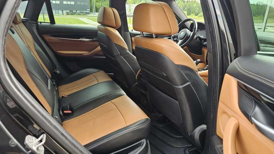 Melns BMW X6 2015 Kauņa, ar dzinēja tilpumu 2.99 L un nobraukumu 229 tūkst. km par 23490 €, foto 24 vietnē AUTOMOTO.COM.LV