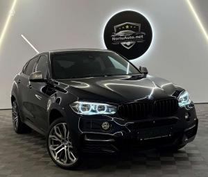 Black BMW X6 2015 in Marijampole, with an engine capacity of 2.99 L and mileage of 197 thousand km for 22999 €, photo  on AUTOMOTO.COM.LV