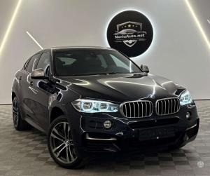 Black BMW X6 2015 in Marijampole, with an engine capacity of 2.99 L and mileage of 209 thousand km for 20999 €, photo  on AUTOMOTO.COM.LV