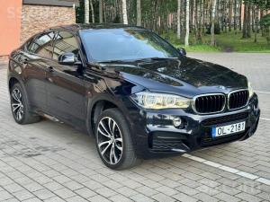 Черный БМВ Х6 2015 в Рига, объемом двигателя 3.00 л и пробегом 218 тыс. км за 21950 €, фото 3 на AUTOMOTO.COM.LV