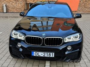 Черный БМВ Х6 2015 в Рига, объемом двигателя 3.00 л и пробегом 218 тыс. км за 21950 €, фото 9 на AUTOMOTO.COM.LV
