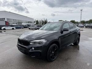 Black BMW X6 2015 in Marijampole, with an engine capacity of 2.99 L and mileage of 180 thousand km for 25500 €, photo  on AUTOMOTO.COM.LV