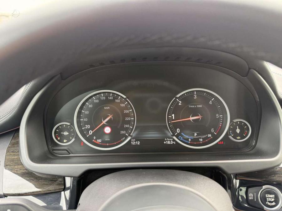 Black BMW X6 2015 in Marijampole, with an engine capacity of 2.99 L and mileage of 180 thousand km for 25500 €, photo 26 on AUTOMOTO.COM.LV