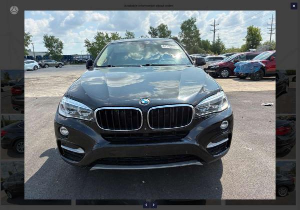 Melns BMW X6 2015 Klaipėda, ar dzinēja tilpumu 2.98 L un nobraukumu 253 tūkst. km par 13900 €, foto 6 vietnē AUTOMOTO.COM.LV