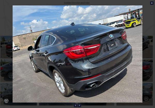 Melns BMW X6 2015 Klaipėda, ar dzinēja tilpumu 2.98 L un nobraukumu 253 tūkst. km par 13900 €, foto 9 vietnē AUTOMOTO.COM.LV