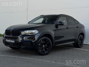 Black BMW X6 2015 in Riga, with an engine capacity of 3.00 L and mileage of 0 thousand km for 27990 €, photo  on AUTOMOTO.COM.LV