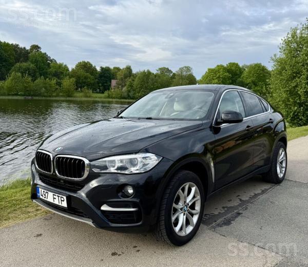 Melns BMW X6 2016 Rīga, ar dzinēja tilpumu 3.00 L un nobraukumu 140 tūkst. km par 23900 €, foto 1 vietnē AUTOMOTO.COM.LV