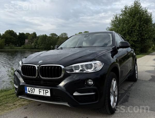 Melns BMW X6 2016 Rīga, ar dzinēja tilpumu 3.00 L un nobraukumu 140 tūkst. km par 23900 €, foto 5 vietnē AUTOMOTO.COM.LV