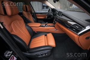 Black BMW X6 2016 in Tukums, with an engine capacity of 3.00 L and mileage of 290 thousand km for 18900 €, photo 7 on AUTOMOTO.COM.LV