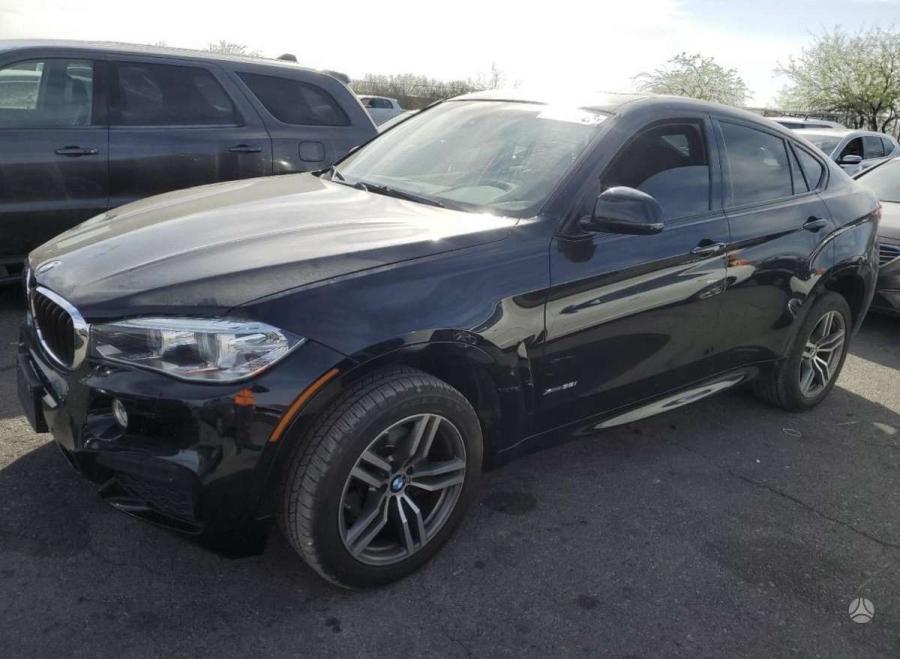 Melns BMW X6 2016 Klaipėda, ar dzinēja tilpumu 2.98 L un nobraukumu 294 tūkst. km par 12900 €, foto 1 vietnē AUTOMOTO.COM.LV