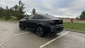 Black BMW X6 2016 in Vilnius, with an engine capacity of 3.00 L and mileage of 196 thousand km for 24400 €, photo 15 on AUTOMOTO.COM.LV