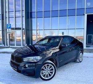 Black BMW X6 2016 in Vilnius, with an engine capacity of 2.99 L and mileage of 260 thousand km for 24700 €, photo 2 on AUTOMOTO.COM.LV