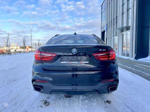 Black BMW X6 2016 in Vilnius, with an engine capacity of 2.99 L and mileage of 260 thousand km for 24700 €, photo 7 on AUTOMOTO.COM.LV