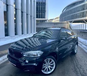 Black BMW X6 2016 in Vilnius, with an engine capacity of 2.99 L and mileage of 261 thousand km for 23999 €, photo 2 on AUTOMOTO.COM.LV