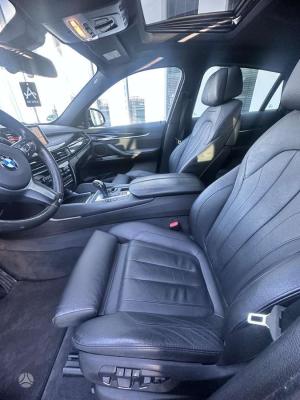 Black BMW X6 2016 in Vilnius, with an engine capacity of 2.99 L and mileage of 261 thousand km for 23999 €, photo 22 on AUTOMOTO.COM.LV