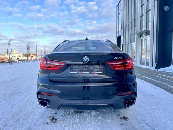 Melns BMW X6 2016 Viļņa, ar dzinēja tilpumu 2.99 L un nobraukumu 261 tūkst. km par 23999 €, foto 7 vietnē AUTOMOTO.COM.LV
