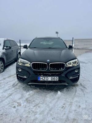 Black BMW X6 2016 in Kaunas, with an engine capacity of 2.99 L and mileage of 190 thousand km for 23200 €, photo 3 on AUTOMOTO.COM.LV
