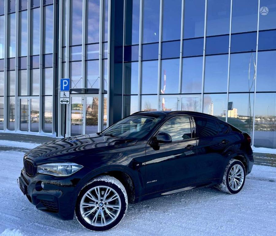 Melns BMW X6 2016 Viļņa, ar dzinēja tilpumu 2.99 L un nobraukumu 259 tūkst. km par 23999 €, foto 5 vietnē AUTOMOTO.COM.LV