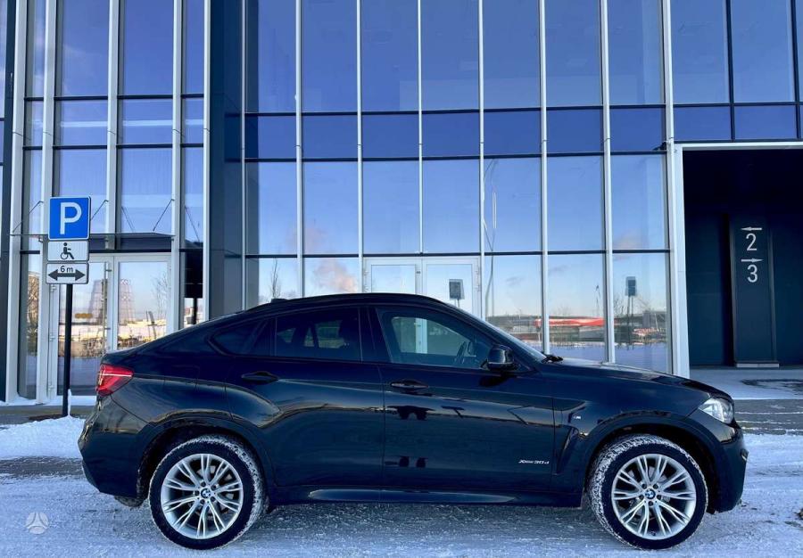 Melns BMW X6 2016 Viļņa, ar dzinēja tilpumu 2.99 L un nobraukumu 259 tūkst. km par 23999 €, foto 8 vietnē AUTOMOTO.COM.LV