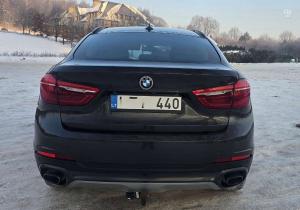 Melns BMW X6 2016 Viļņa, ar dzinēja tilpumu 4.40 L un nobraukumu 260 tūkst. km par 14900 €, foto 6 vietnē AUTOMOTO.COM.LV
