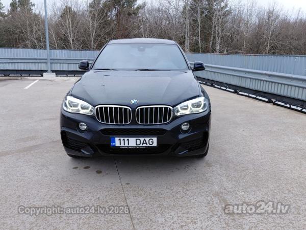 Black BMW X6 2016 in Tallinn, with an engine capacity of 3.00 L and mileage of 231 thousand km for 30500 €, photo 2 on AUTOMOTO.COM.LV
