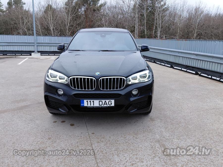 Black BMW X6 2016 in Tallinn, with an engine capacity of 3.00 L and mileage of 231 thousand km for 30500 €, photo 3 on AUTOMOTO.COM.LV