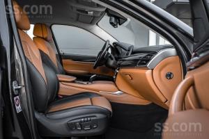 Black BMW X6 2016 in Riga, with an engine capacity of 3.00 L and mileage of 192 thousand km for 20990 €, photo 15 on AUTOMOTO.COM.LV
