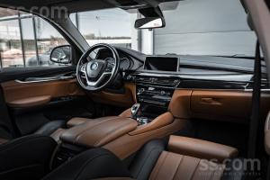 Black BMW X6 2016 in Riga, with an engine capacity of 3.00 L and mileage of 192 thousand km for 20990 €, photo 16 on AUTOMOTO.COM.LV