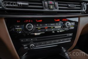 Black BMW X6 2016 in Riga, with an engine capacity of 3.00 L and mileage of 192 thousand km for 20990 €, photo 21 on AUTOMOTO.COM.LV
