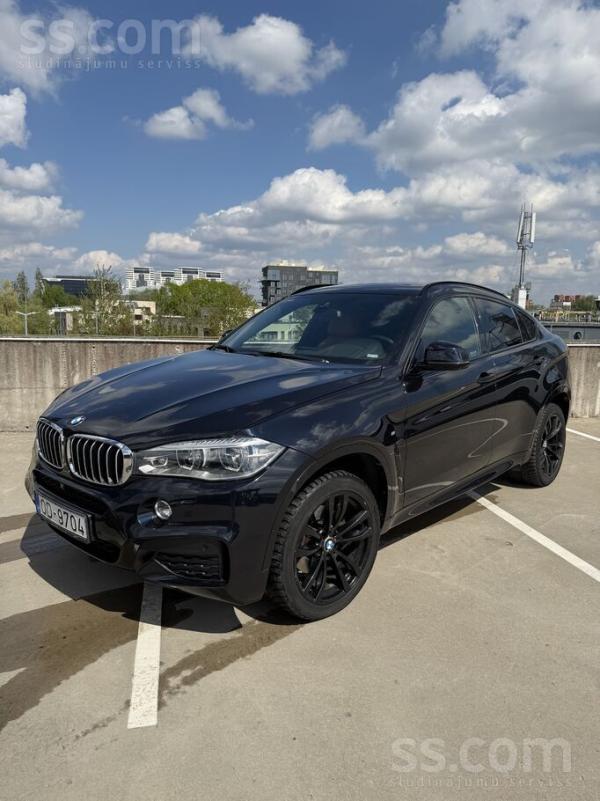 Melns BMW X6 2016 Rīga, ar dzinēja tilpumu 3.00 L un nobraukumu 215 tūkst. km par 22500 €, foto 1 vietnē AUTOMOTO.COM.LV