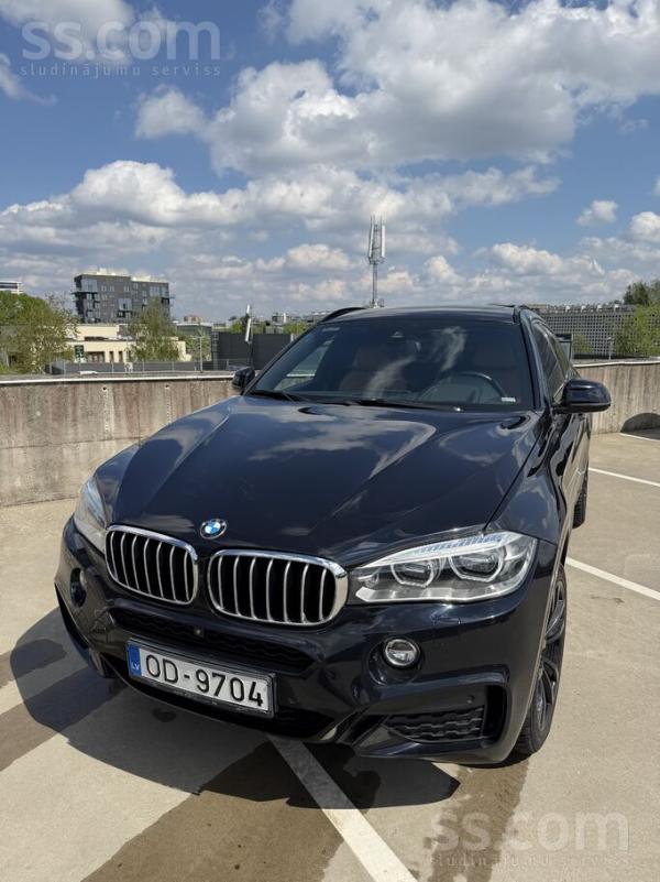Melns BMW X6 2016 Rīga, ar dzinēja tilpumu 3.00 L un nobraukumu 215 tūkst. km par 22500 €, foto 2 vietnē AUTOMOTO.COM.LV