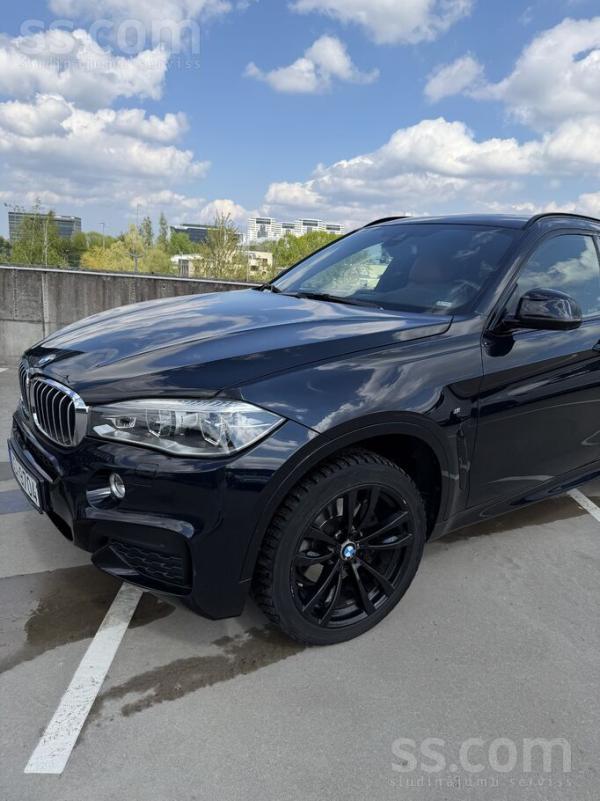 Melns BMW X6 2016 Rīga, ar dzinēja tilpumu 3.00 L un nobraukumu 215 tūkst. km par 22500 €, foto 3 vietnē AUTOMOTO.COM.LV