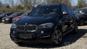 Melns BMW X6 2016 Jelgava, ar dzinēja tilpumu 3.00 L un nobraukumu 201 tūkst. km par 25990 €, foto  vietnē AUTOMOTO.COM.LV