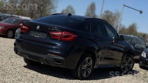 Melns BMW X6 2016 Jelgava, ar dzinēja tilpumu 3.00 L un nobraukumu 201 tūkst. km par 25990 €, foto 4 vietnē AUTOMOTO.COM.LV