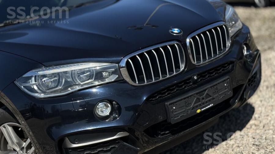 Melns BMW X6 2016 Jelgava, ar dzinēja tilpumu 3.00 L un nobraukumu 201 tūkst. km par 25990 €, foto 6 vietnē AUTOMOTO.COM.LV