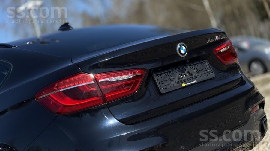Melns BMW X6 2016 Jelgava, ar dzinēja tilpumu 3.00 L un nobraukumu 201 tūkst. km par 25990 €, foto 7 vietnē AUTOMOTO.COM.LV