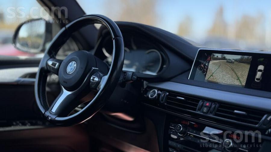 Melns BMW X6 2016 Jelgava, ar dzinēja tilpumu 3.00 L un nobraukumu 201 tūkst. km par 25990 €, foto 13 vietnē AUTOMOTO.COM.LV