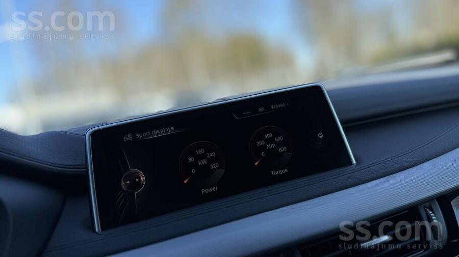 Melns BMW X6 2016 Jelgava, ar dzinēja tilpumu 3.00 L un nobraukumu 201 tūkst. km par 25990 €, foto 20 vietnē AUTOMOTO.COM.LV