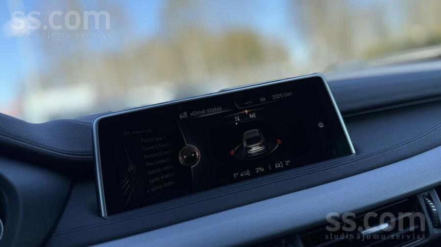 Melns BMW X6 2016 Jelgava, ar dzinēja tilpumu 3.00 L un nobraukumu 201 tūkst. km par 25990 €, foto 22 vietnē AUTOMOTO.COM.LV