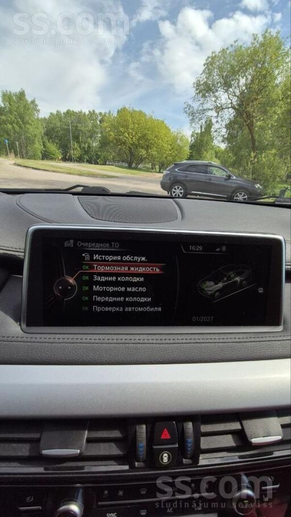 Melns BMW X6 2016 Rīga, ar dzinēja tilpumu 3.00 L un nobraukumu 135 tūkst. km par 29900 €, foto 8 vietnē AUTOMOTO.COM.LV