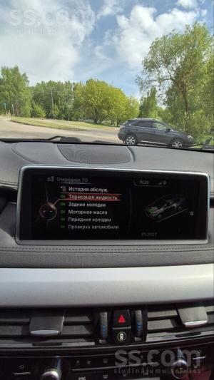 Черный БМВ Х6 2016 в Рига, объемом двигателя 3.00 л и пробегом 135 тыс. км за 29900 €, фото 9 на AUTOMOTO.COM.LV